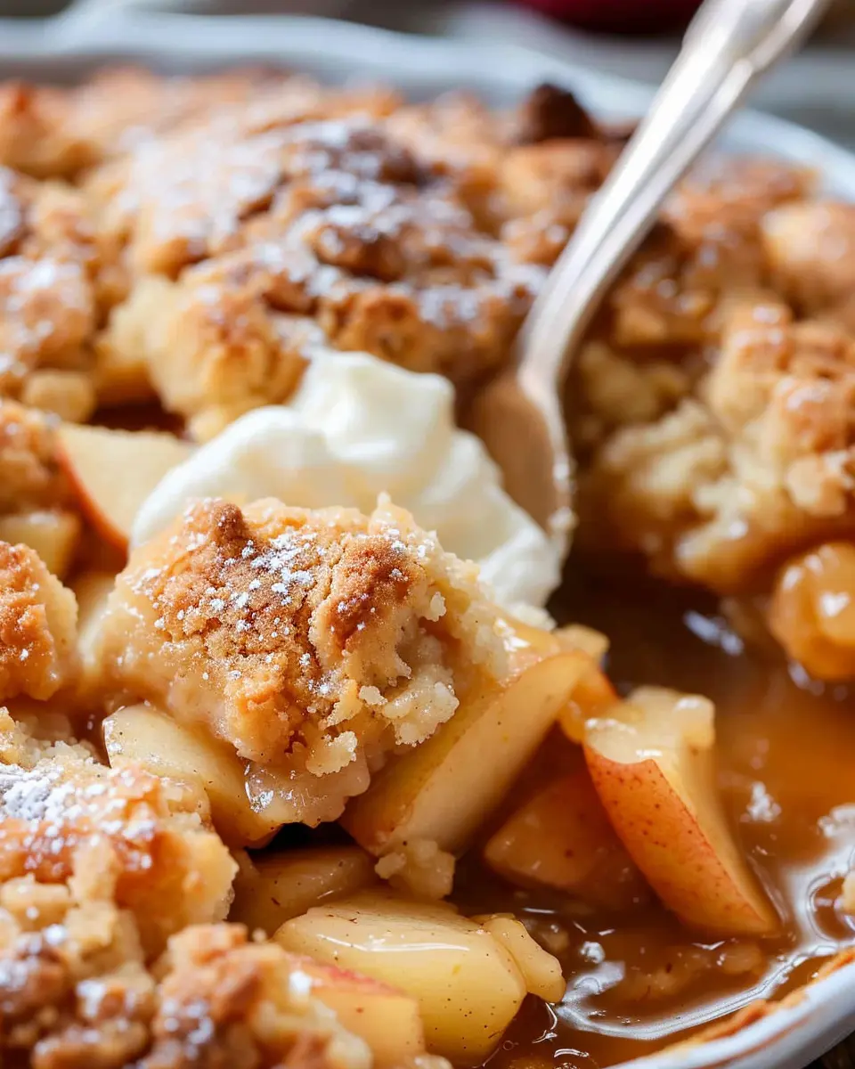 homemade apple cobbler recipe