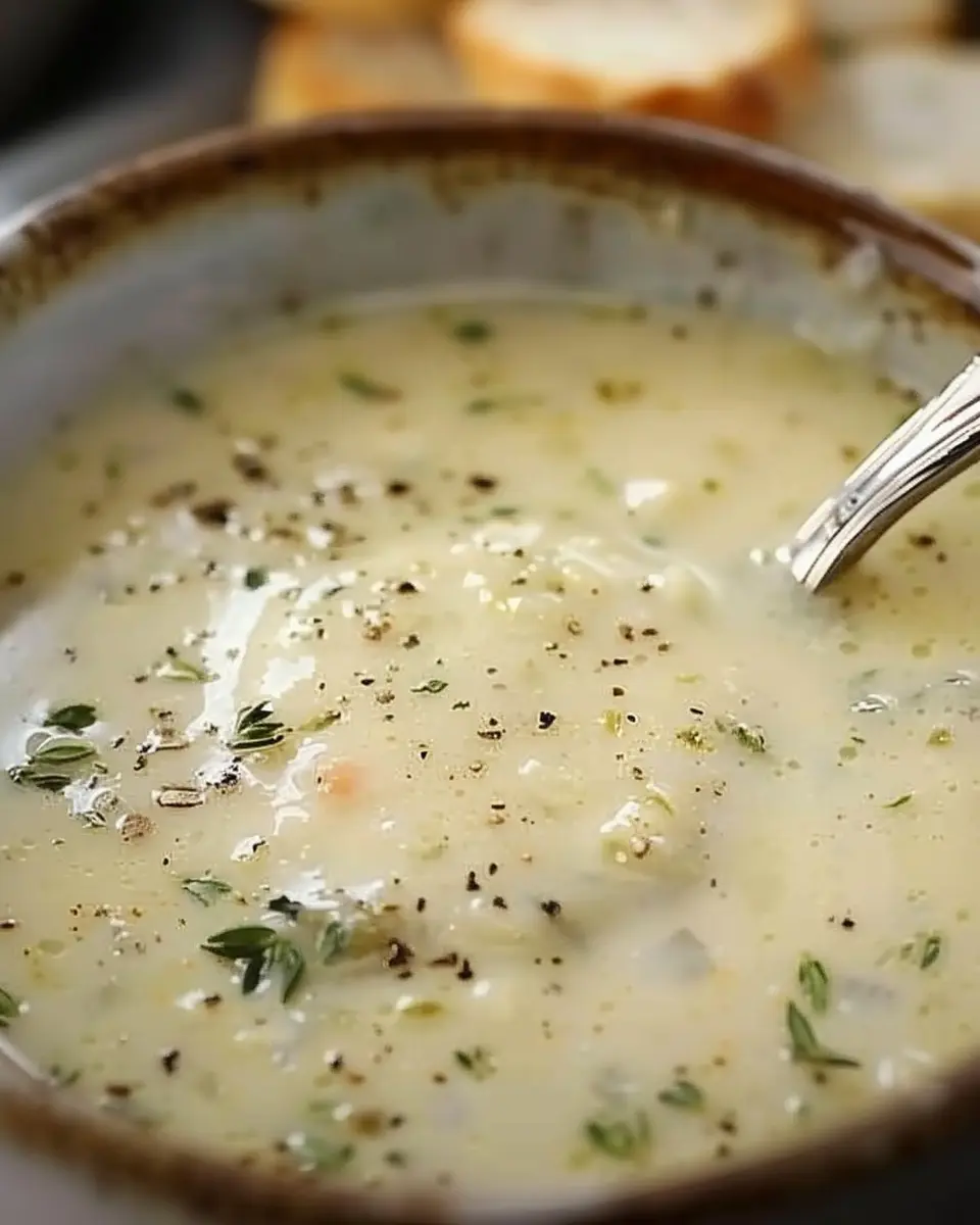 traditional country french style garlic soup
