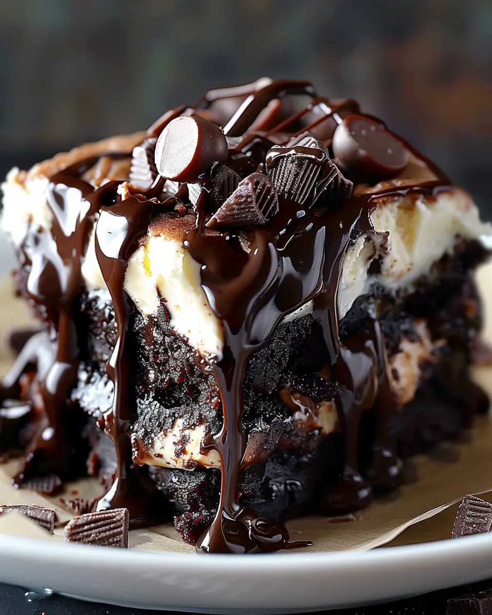 Heavenly Hot Fudge Sundae Brownie